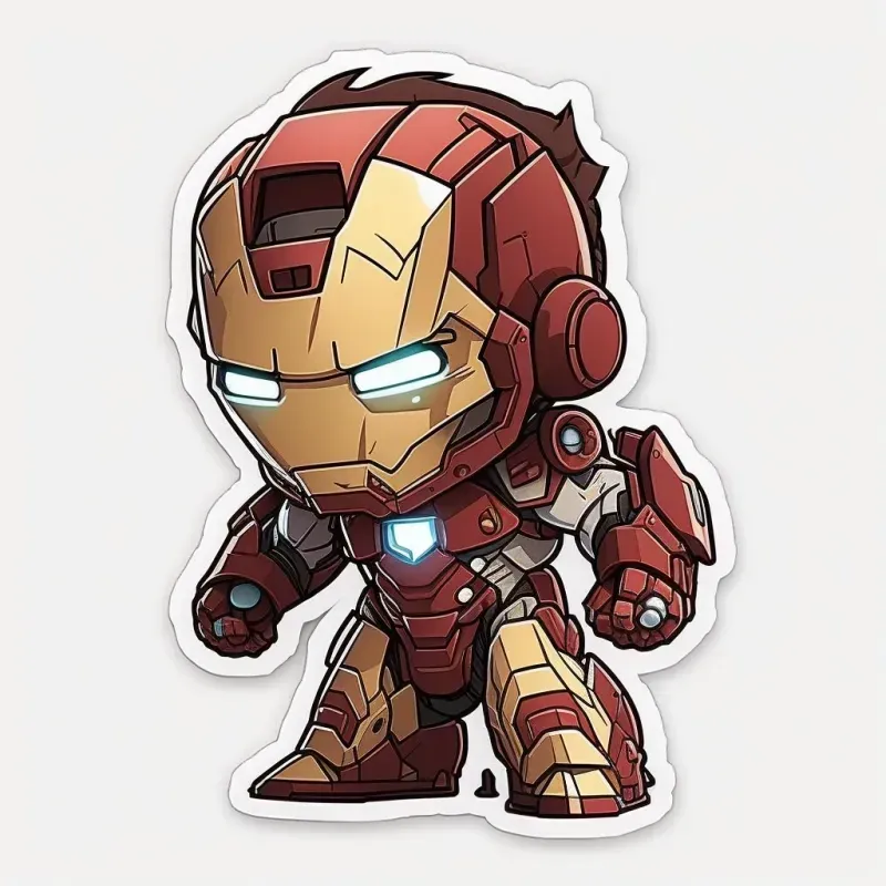 Stickers 2D Cute Midjourney Prompt | PromptBase