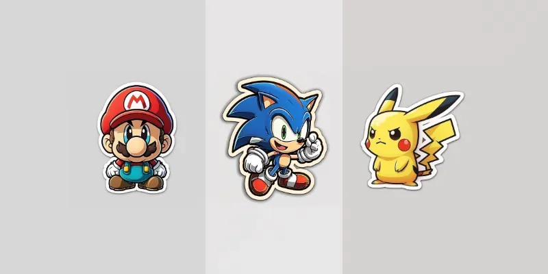 Stickers 2D Cute Midjourney Prompt | PromptBase