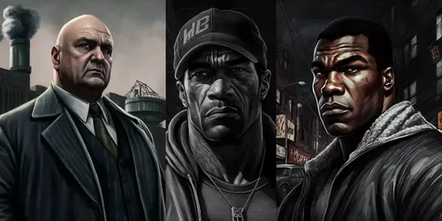 Gta Loading Screen Style Midjourney Prompt | PromptBase