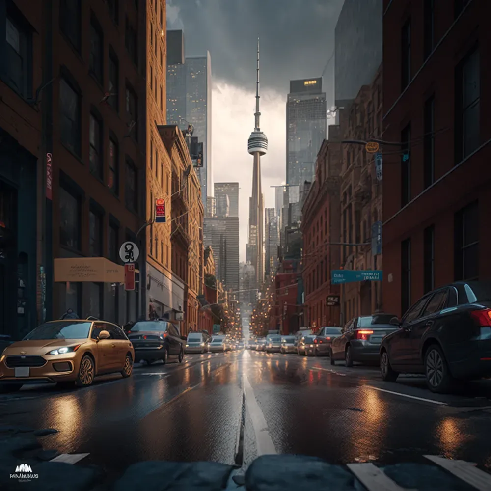 Realistic Cityscapes Midjourney Prompt | PromptBase