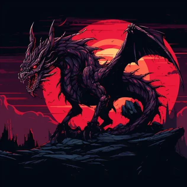 Retro RPG Boss Designs Midjourney Prompt | PromptBase