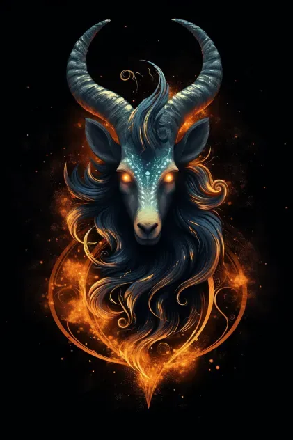 Flaming Zodiac Signs Midjourney Prompt | PromptBase