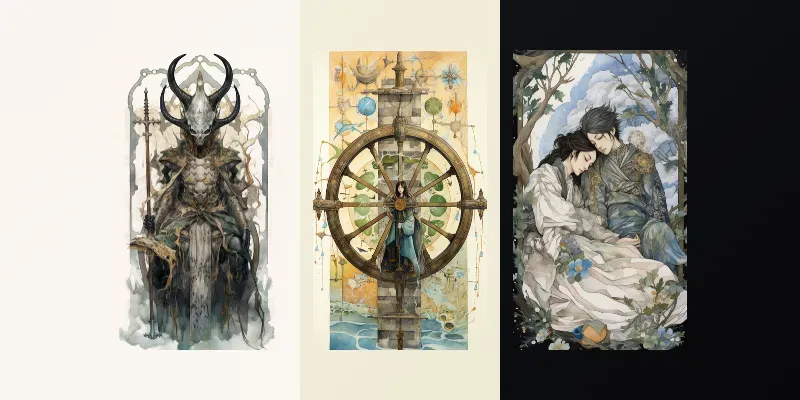 Japanese Tarot Designs Midjourney Prompt | PromptBase