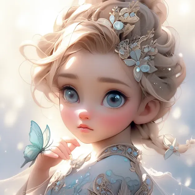 Cute Disney Princesses Midjourney Prompt | PromptBase