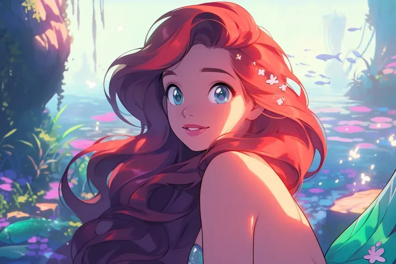 Cinematic Disney Princesses Midjourney Prompt | PromptBase