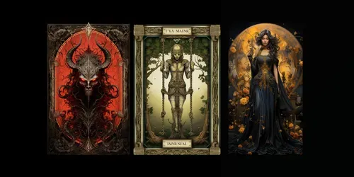 Japanese Tarot Designs Midjourney Prompt | PromptBase