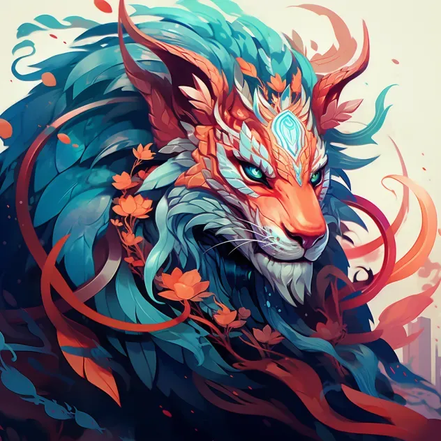 Cel-shaded Fantasy Animals Midjourney Prompt | PromptBase