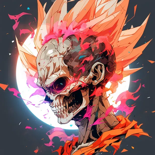Pop Culture Skull Paintings Midjourney Prompt | PromptBase