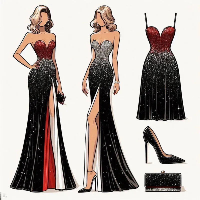 Professional Fashion Design Samples DALL·E Prompt | PromptBase