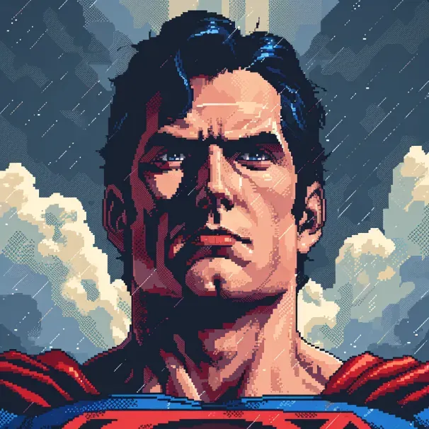 Superhero Pixel Portraits Midjourney Prompt | PromptBase