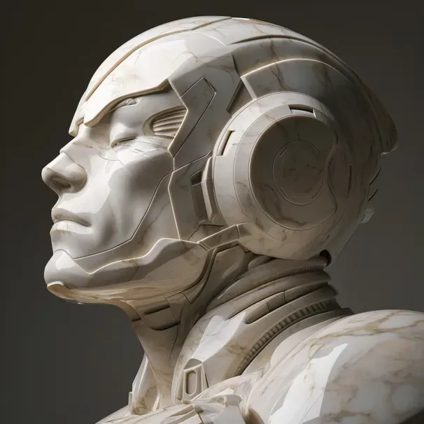 Realistic Marble Statues Of Characters Midjourney Prompt | PromptBase