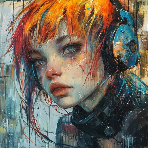 Cyberpunk Graffiti Avatars Midjourney Prompt | PromptBase