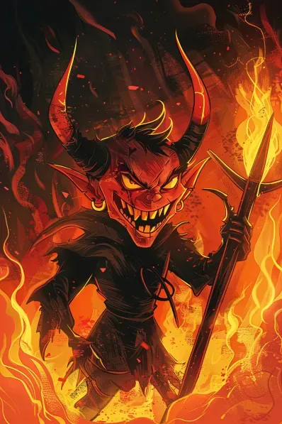 Your Own Quirky Demon Characters Midjourney Prompt | PromptBase