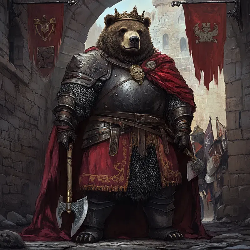 Royal Beast Dynasties Midjourney Prompt | PromptBase