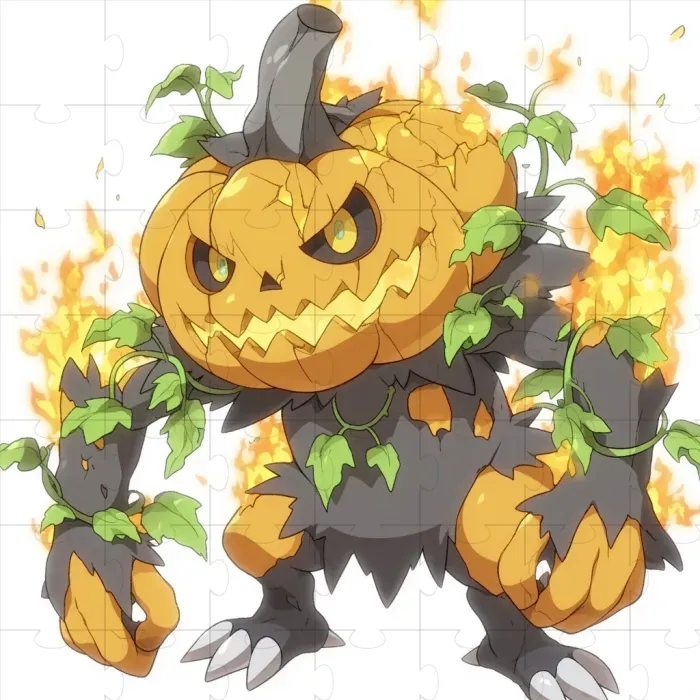 Halloween Fakemon And Pokemon Concepts Midjourney Prompt | PromptBase