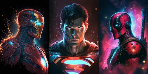 Super Hero Movie Posters Midjourney Prompt | PromptBase