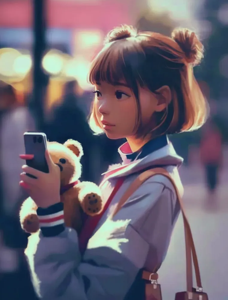Cute Anime Girls Midjourney Prompt Promptbase