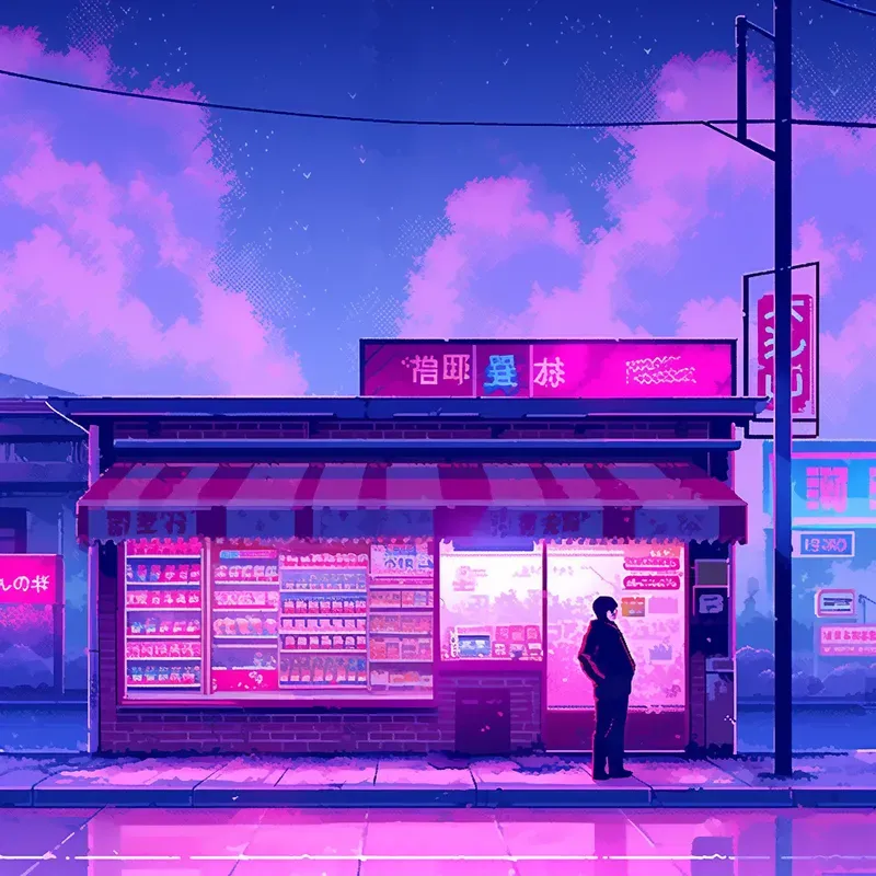 Lofi Pixel Art Midjourney Prompt | PromptBase