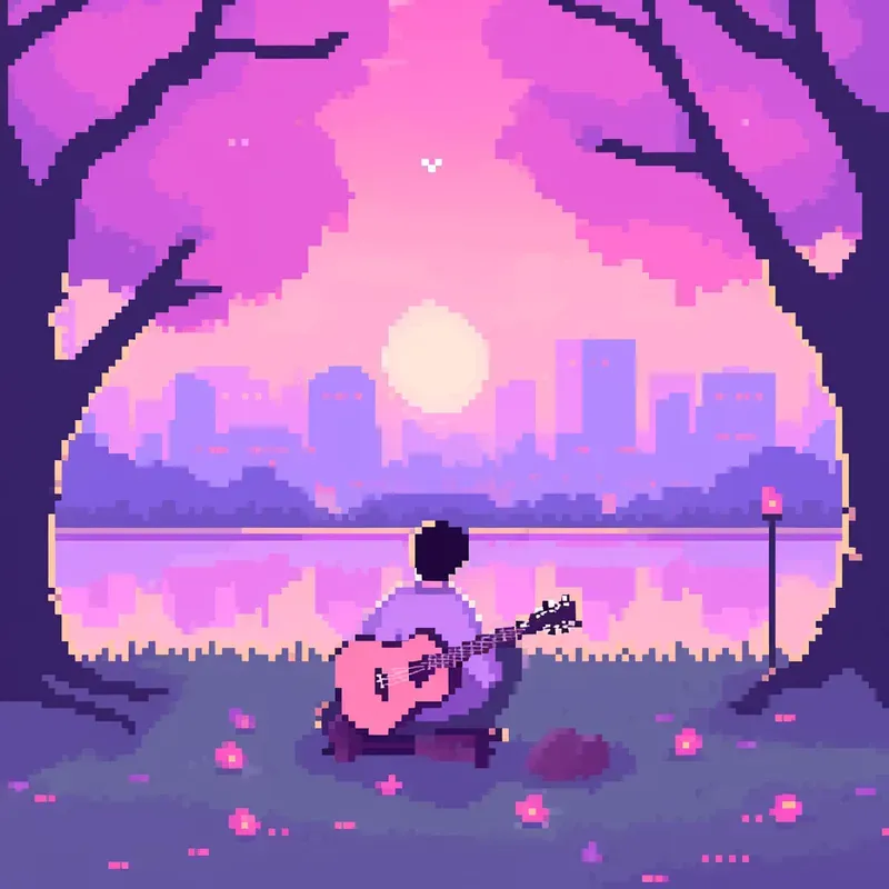 Lofi Pixel Art Midjourney Prompt | PromptBase