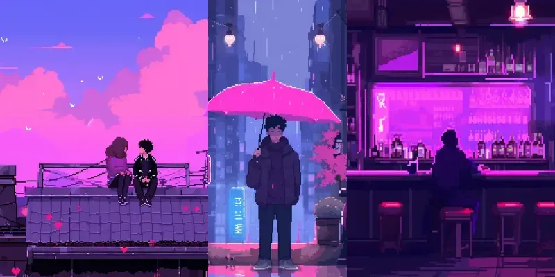 Lofi Pixel Art Midjourney Prompt | PromptBase