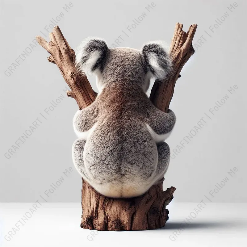 Moments Of Animals Sitting Backwards DALL·E Prompt | PromptBase