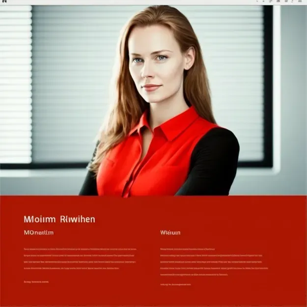 Professional Introduction Website Mockups Midjourney Prompt | PromptBase