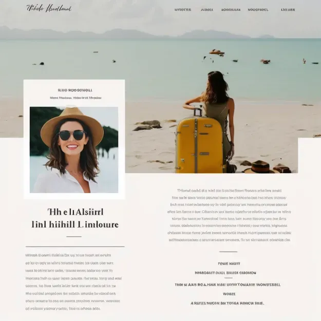 Professional Introduction Website Mockups Midjourney Prompt | PromptBase