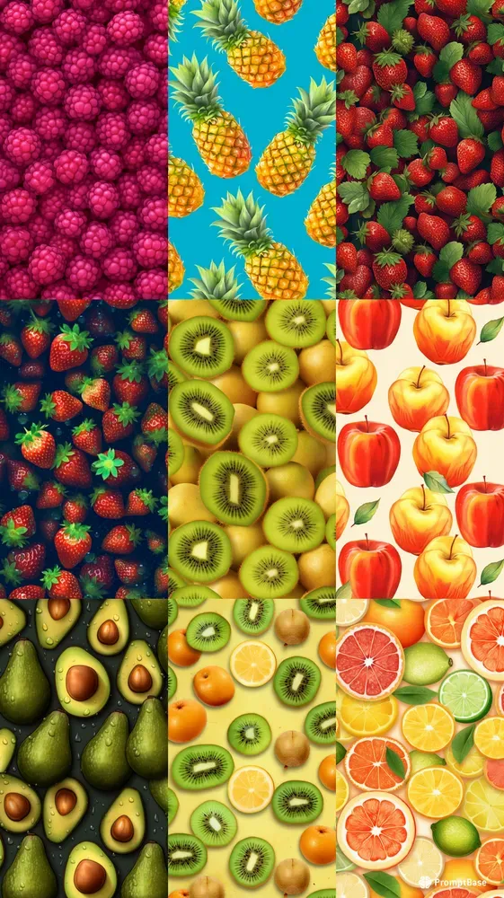 Screensaver Fruits Midjourney Prompt | PromptBase