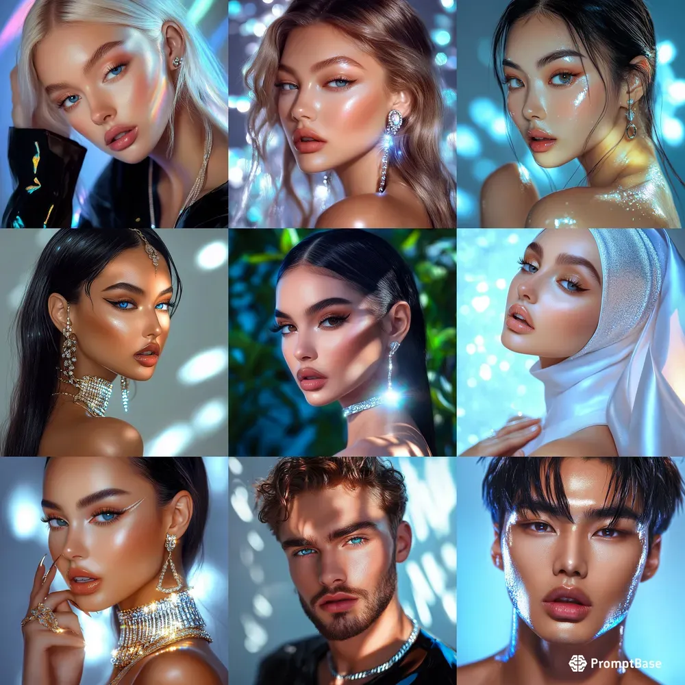 Realistic Models Midjourney Prompt | PromptBase