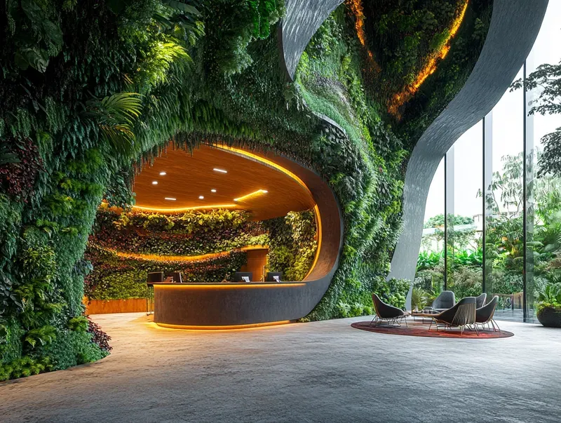 Nature-inspired Parametric Architectures Midjourney Prompt | PromptBase