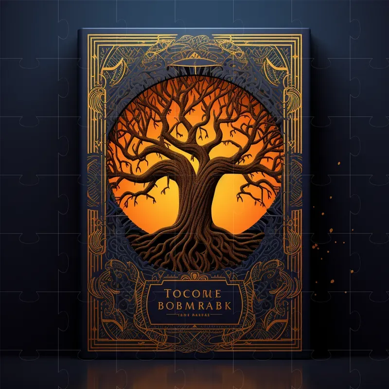 Natures Ancient Codex Book Covers Midjourney Prompt | PromptBase