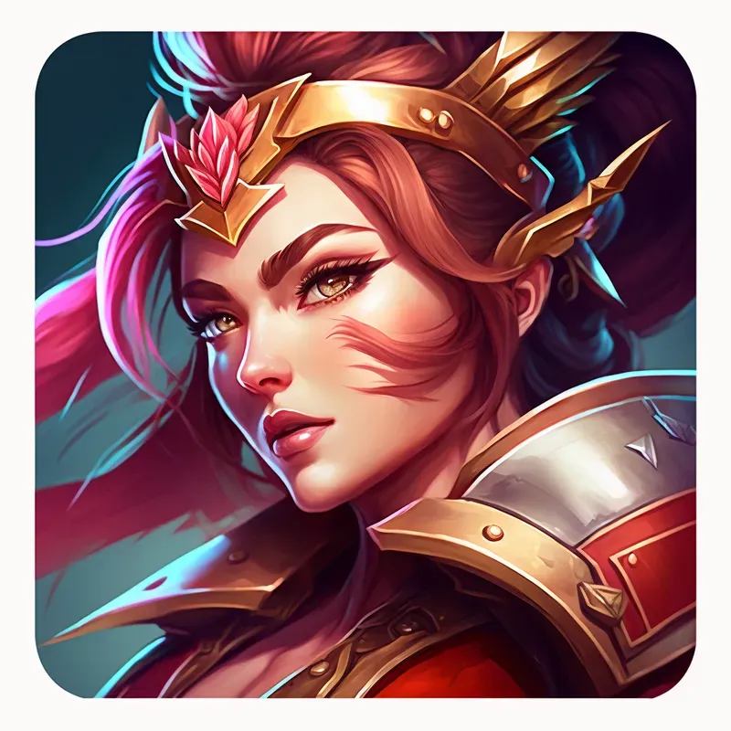 Mmo And Rpg Mobile Game App Icons Midjourney Prompt | PromptBase