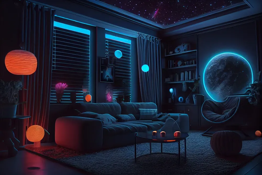 Lofi Space Rooms Midjourney Prompt | PromptBase