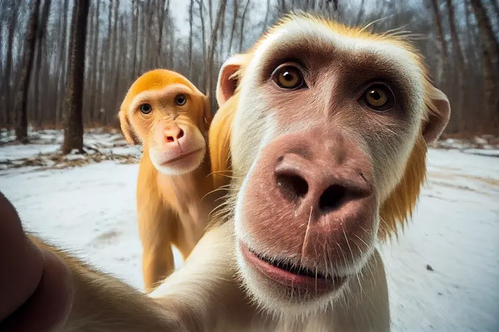 Realistic Animal Selfies Midjourney Prompt | PromptBase