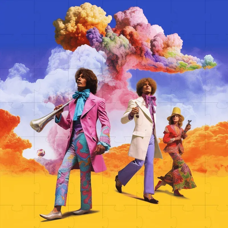 70s Album Covers Midjourney Prompt | PromptBase