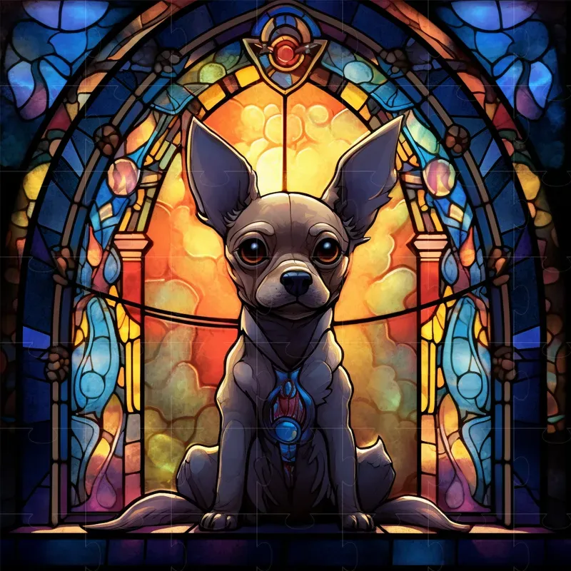 Stained Glass Creatures Midjourney Prompt | PromptBase