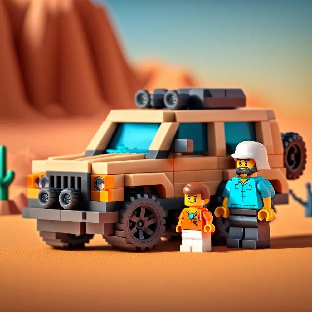 Alt Custom Lego Min Figs Midjourney Prompt | PromptBase