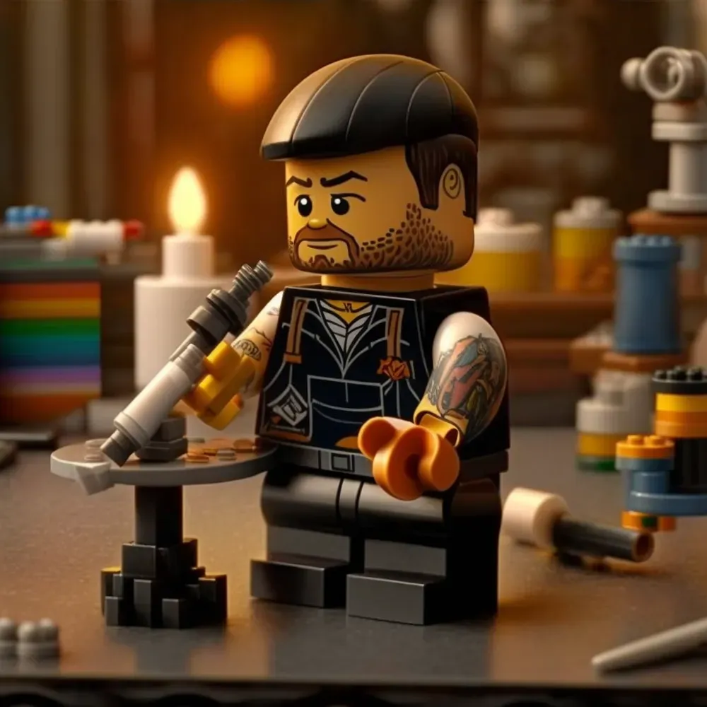 Alt Custom Lego Min Figs Midjourney Prompt | PromptBase