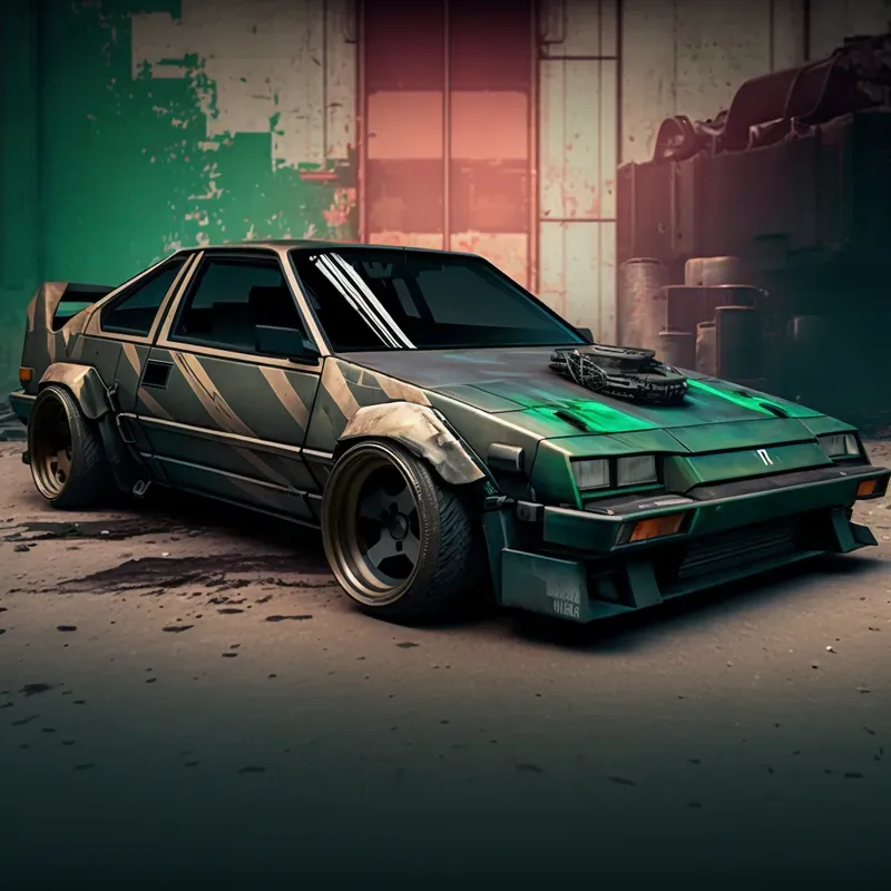 Cyber Punk Cars By Make And Models Prompt | PromptBase