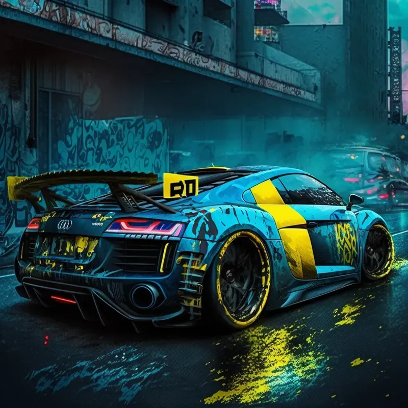 Cyber Punk Cars By Make And Models Prompt | PromptBase