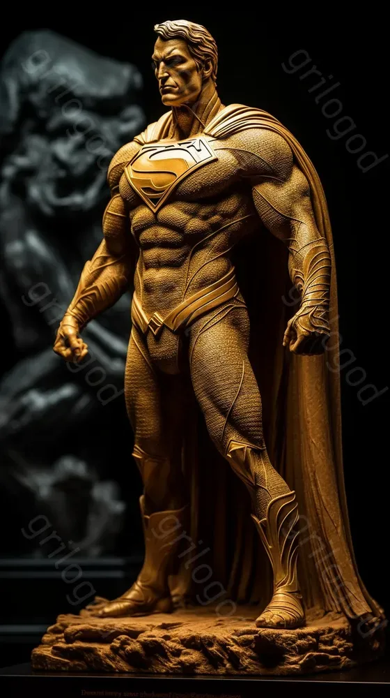 Super Hero Sculptures Midjourney Prompt | PromptBase