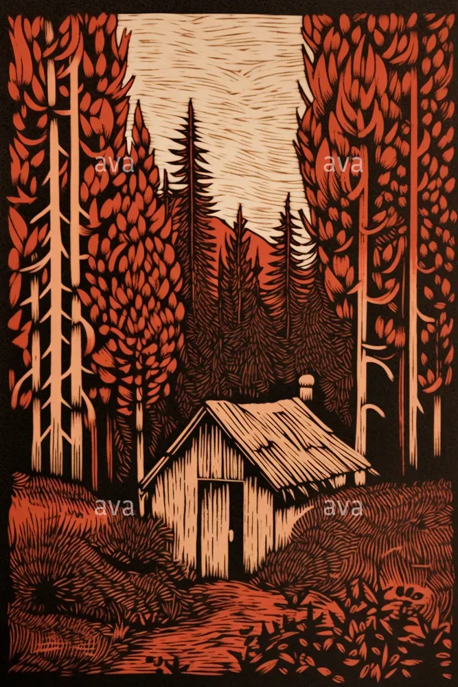 Woodcut Illustrations Midjourney Prompt | PromptBase