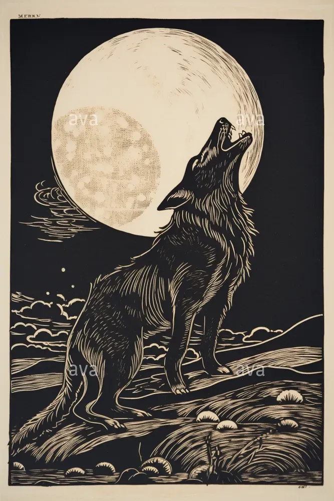 Woodcut Illustrations Midjourney Prompt | PromptBase