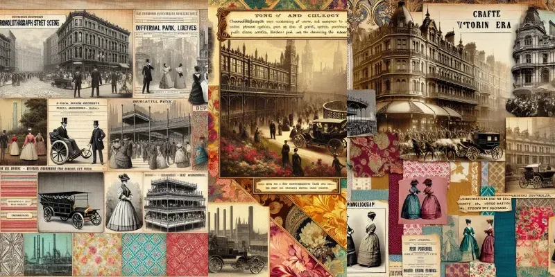 Victorian Collages Generator App | PromptBase