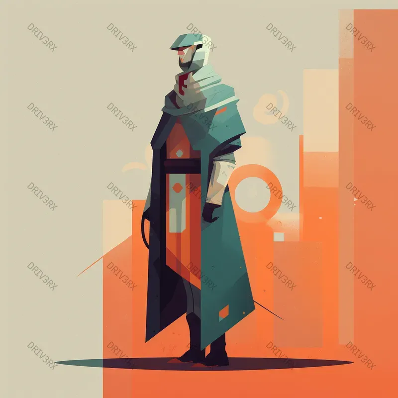 Flat Design Game Character Presets Midjourney Prompt | PromptBase