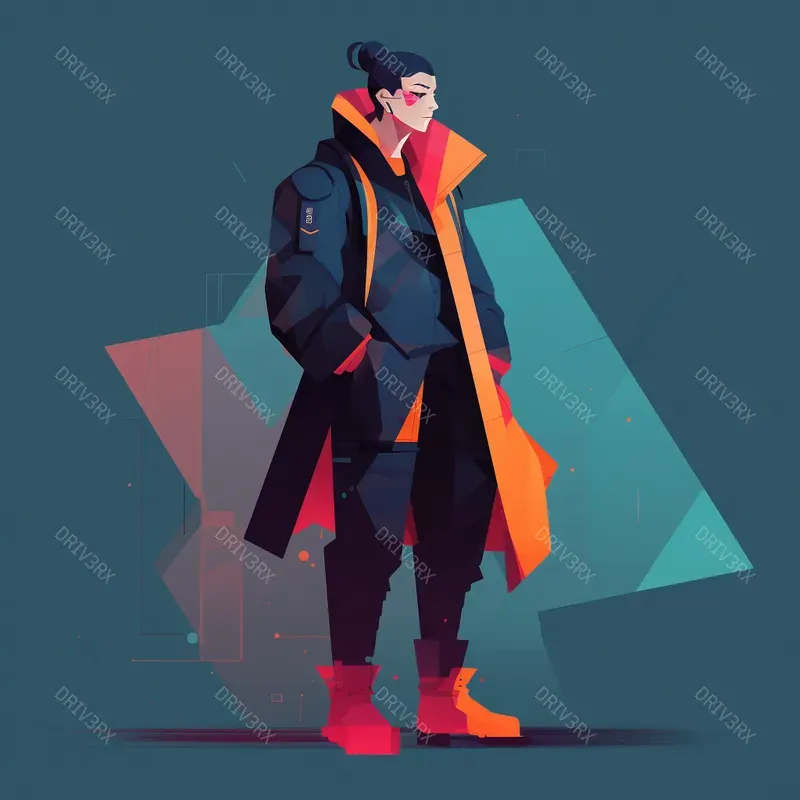 Flat Design Game Character Presets Midjourney Prompt | PromptBase