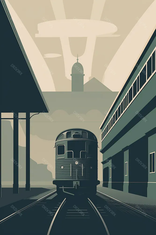 Vintage Minimalist Posters Midjourney Prompt | PromptBase