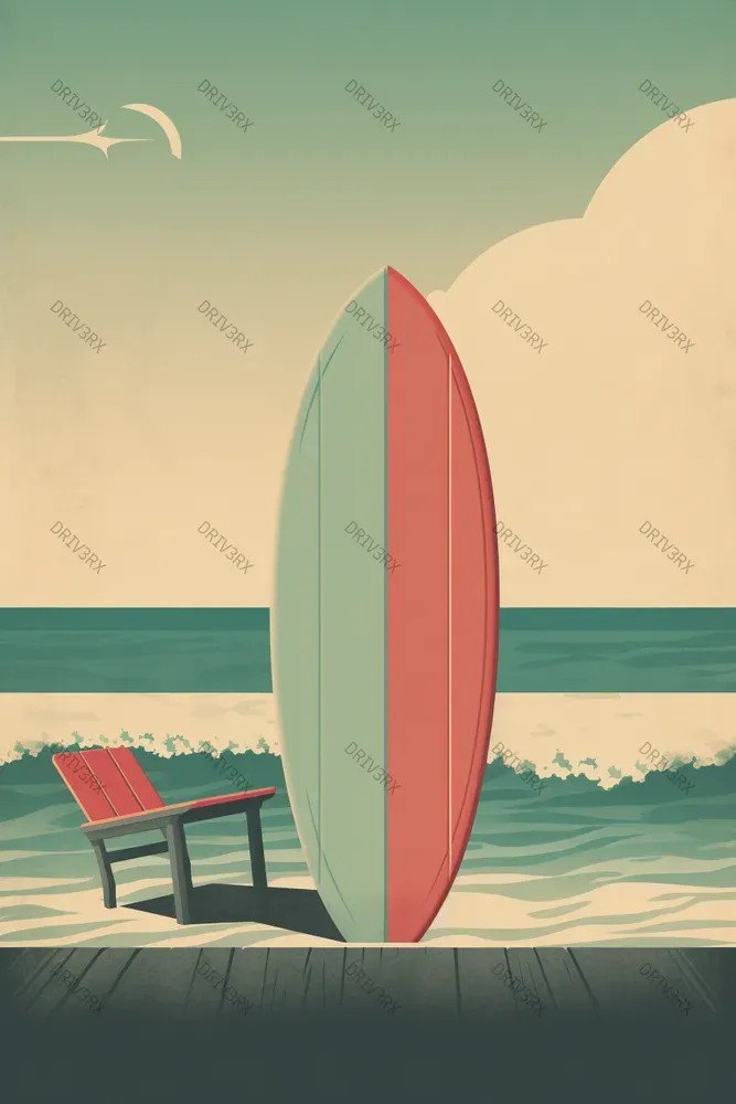 Vintage Minimalist Posters Midjourney Prompt | PromptBase