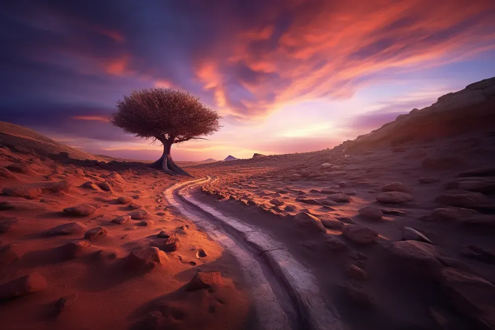 Dynamic Landscape Preset Levels Up Midjourney Prompt | PromptBase