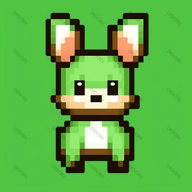 Retro 8-bit 2D Pixel Art Game Character Midjourney Prompt | PromptBase